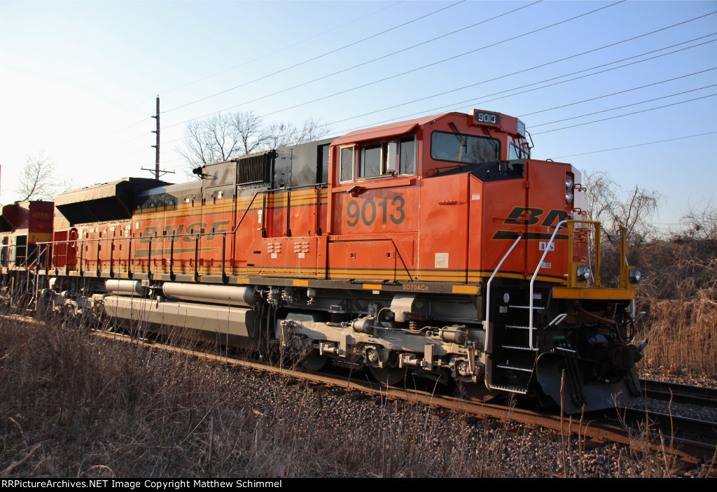 BNSF 9013 Roster Shot